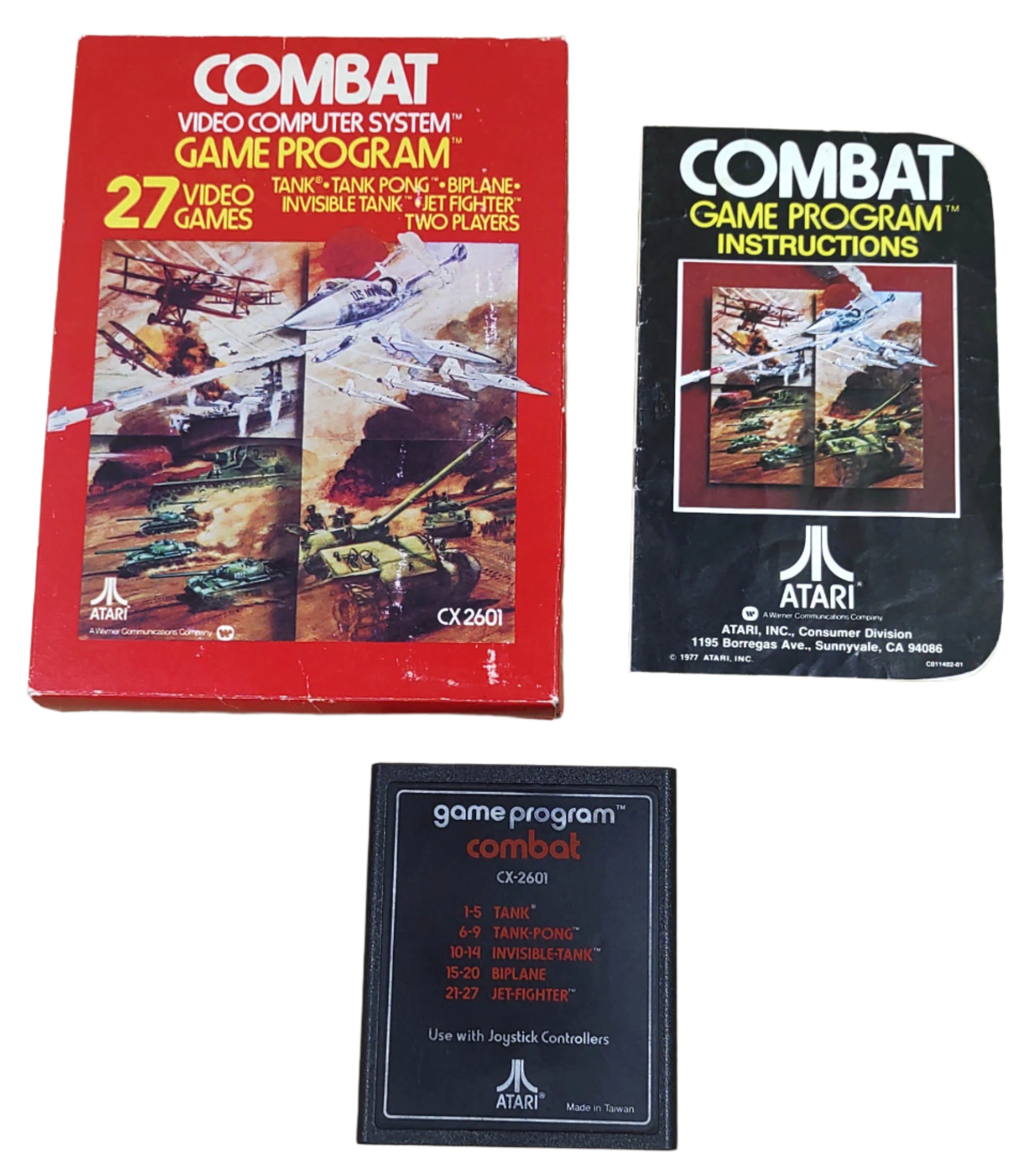 Combat - Atari 2600 – Nihongames