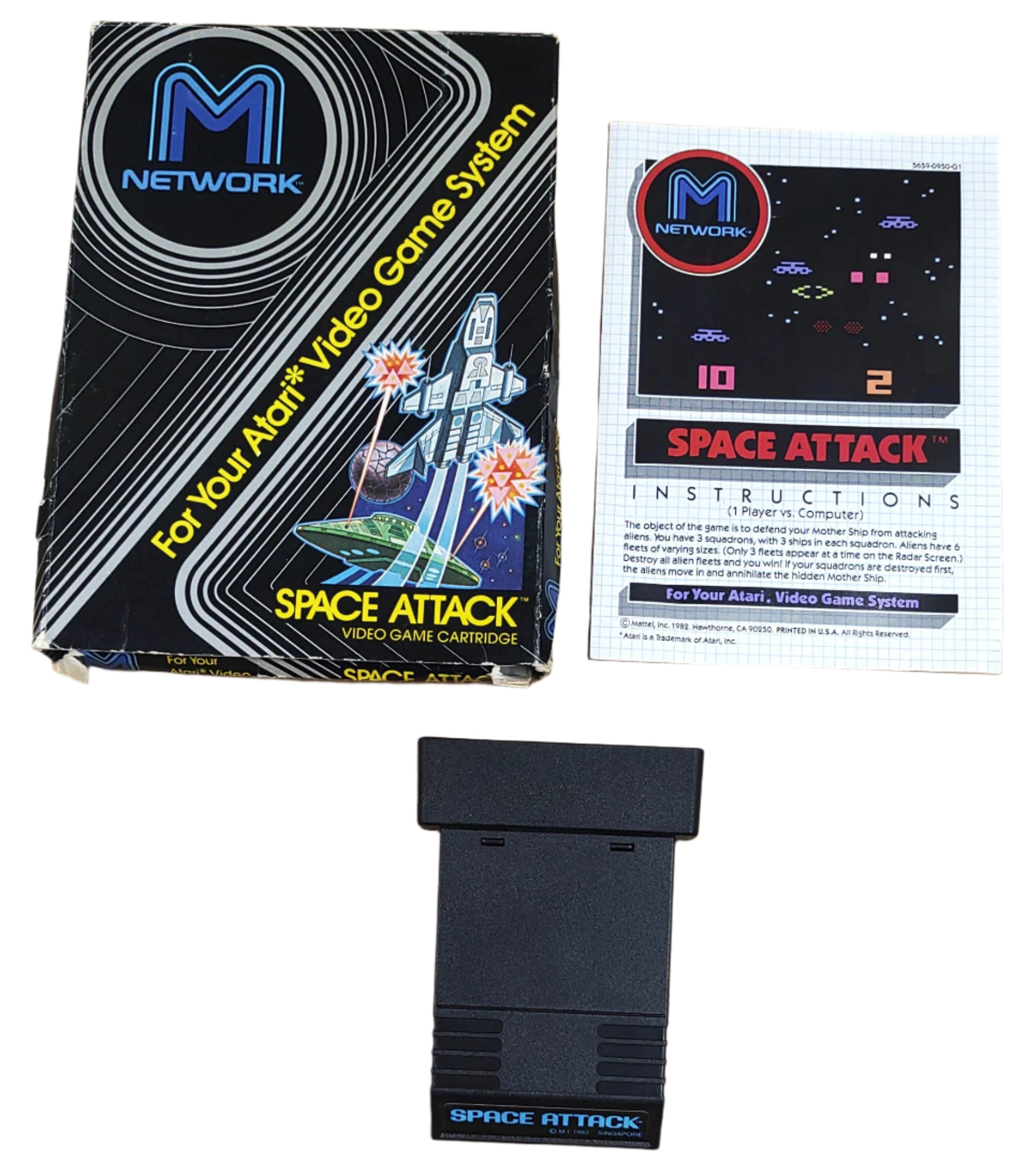 Space Attack - Atari 2600 – Nihongames