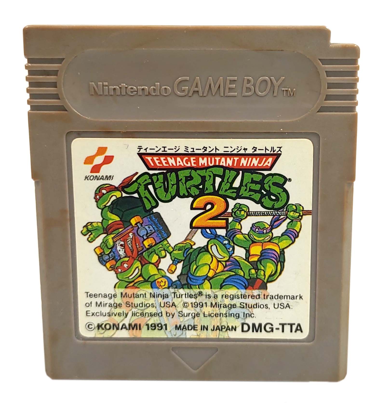 Turtles 2 - Nintendo Gameboy – Nihongames