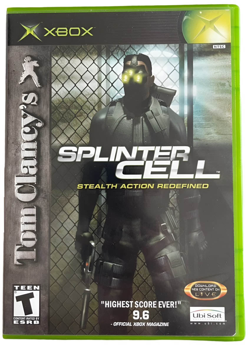 Splinter Cell - Xbox clássico – Nihongames